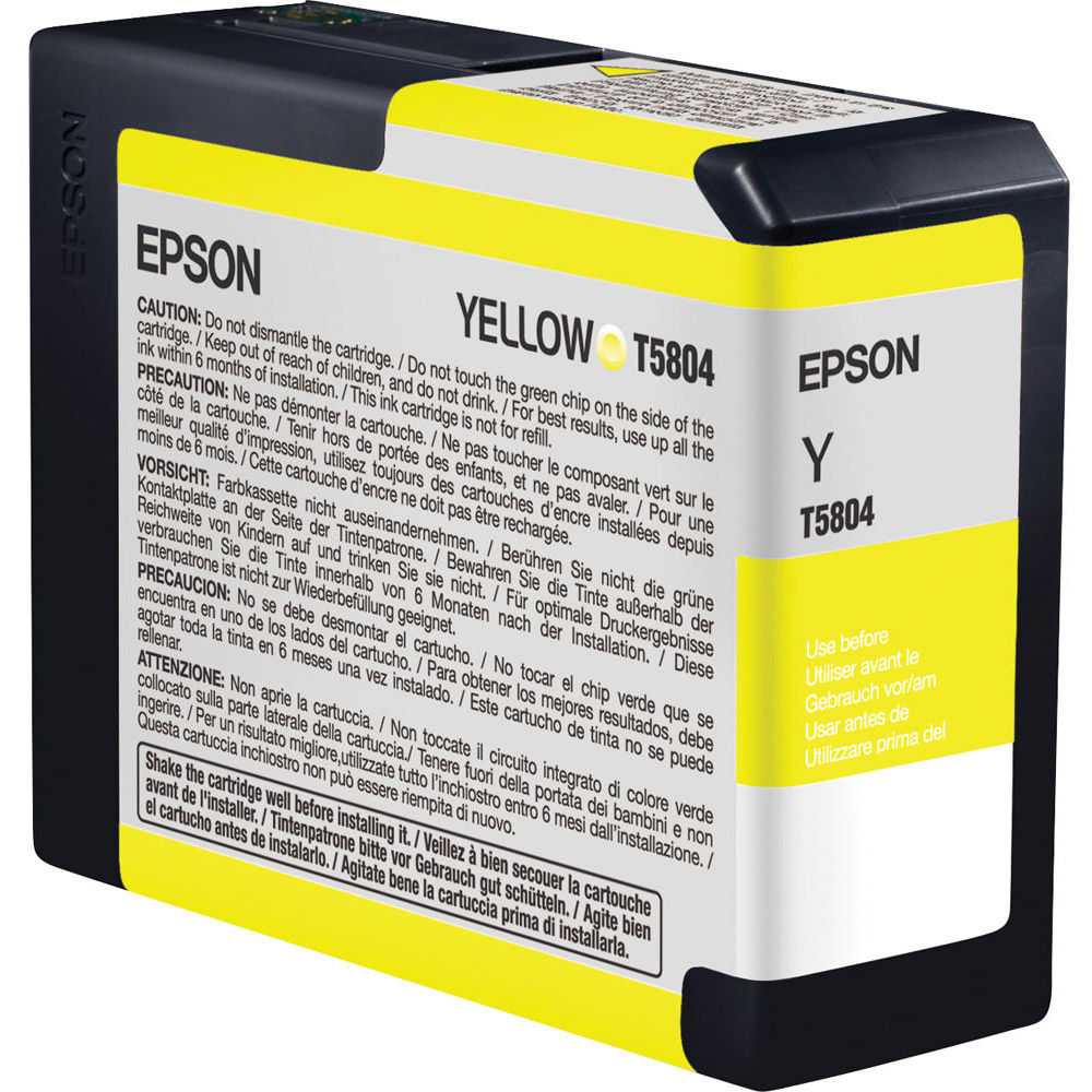 Epson Stylus Pro 3880 Color Ink Set 9 Cartridges Desktop Printer Ink ...