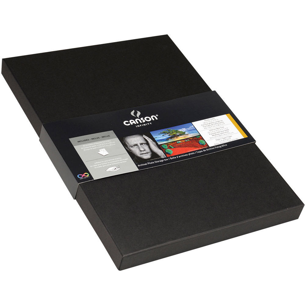 Canson Infinity 8.5" x 11" Infinity Archival Photo Storage Box F11 ...