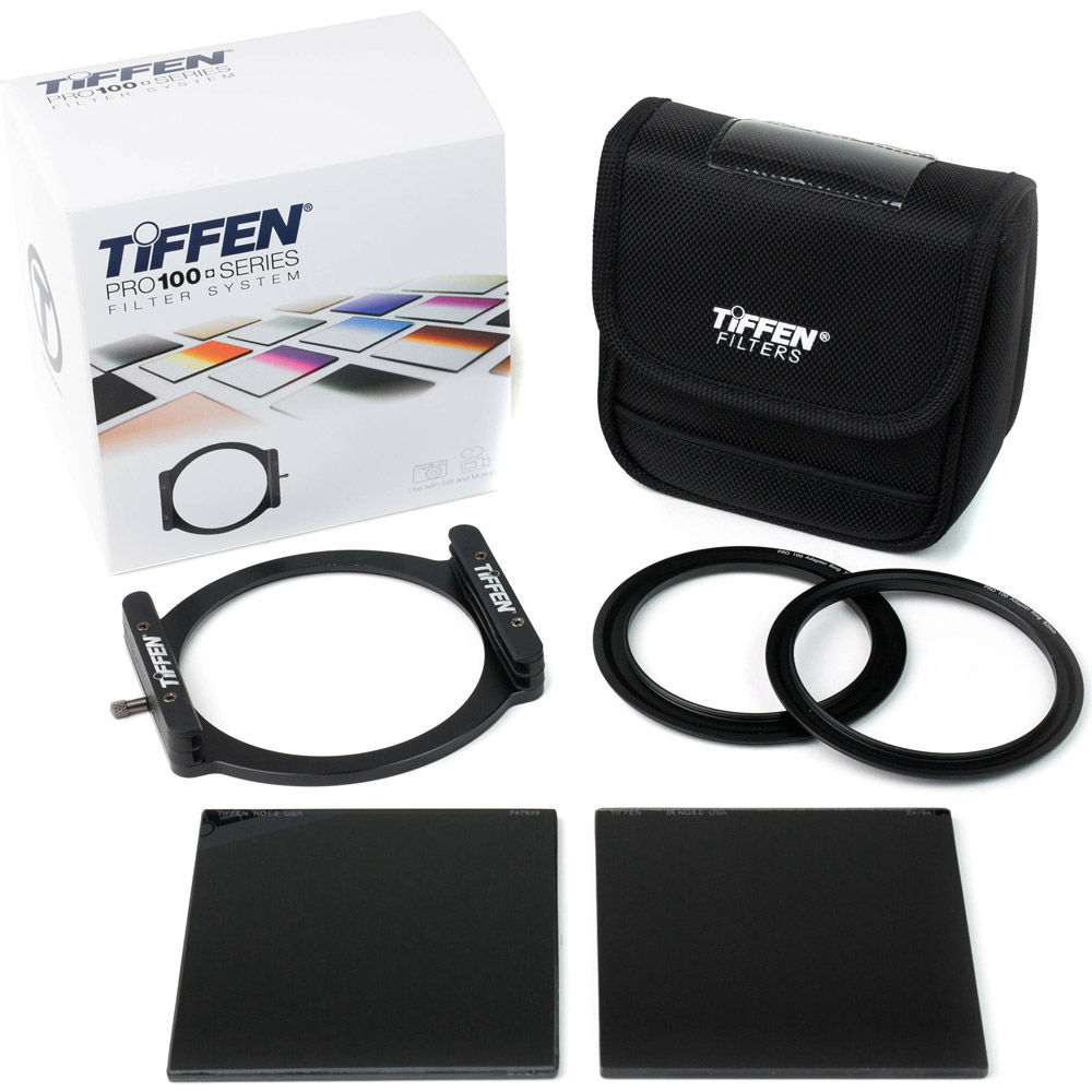 Tiffen Pro 100 Long Exposure Kit PRO100LEXPKT Lens Glass Filters ...