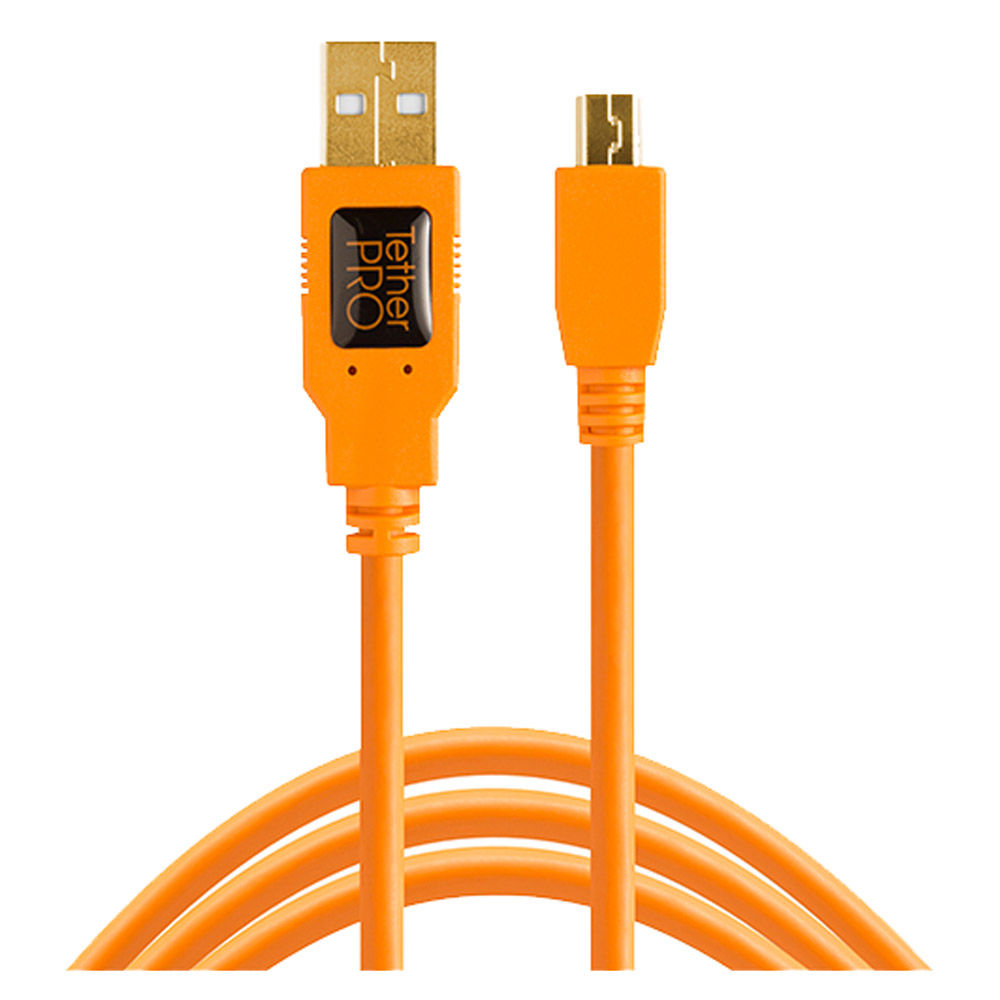 Tether Tools Starter Tethering Kit w/USB 3.0 Micro-B Cable 15' Orange ...