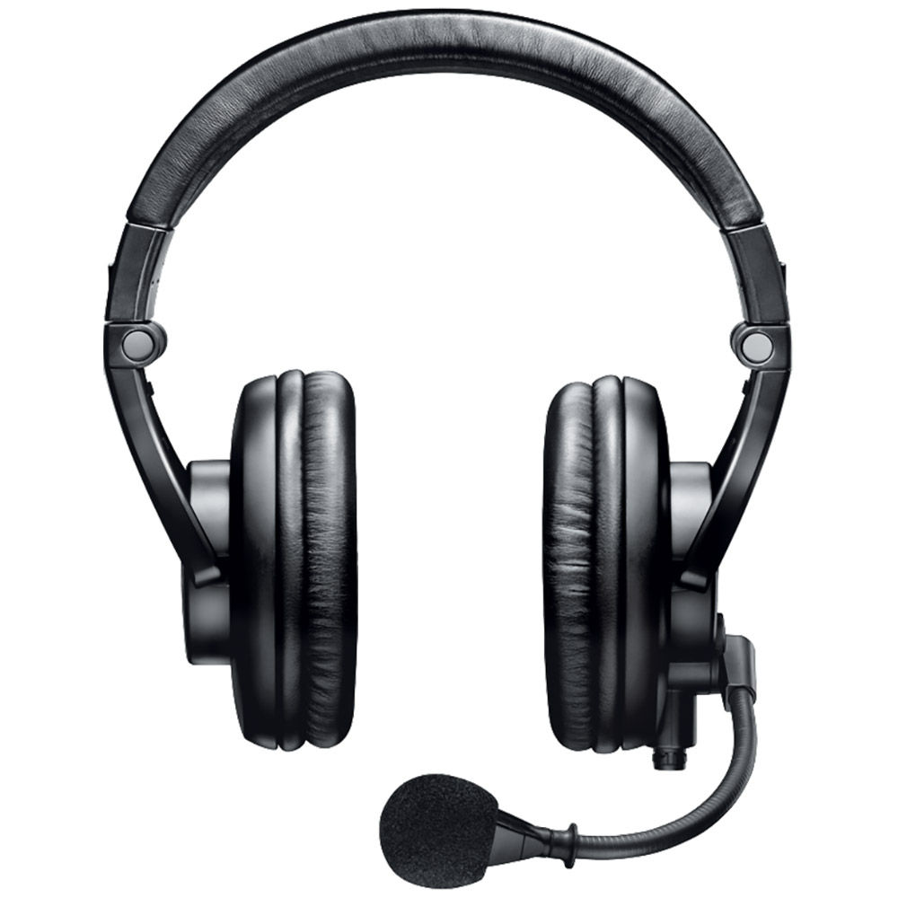 Shure BRH440M-LC Dual-Sided Broadcast Headset w/ Cardioid Dynamic ...