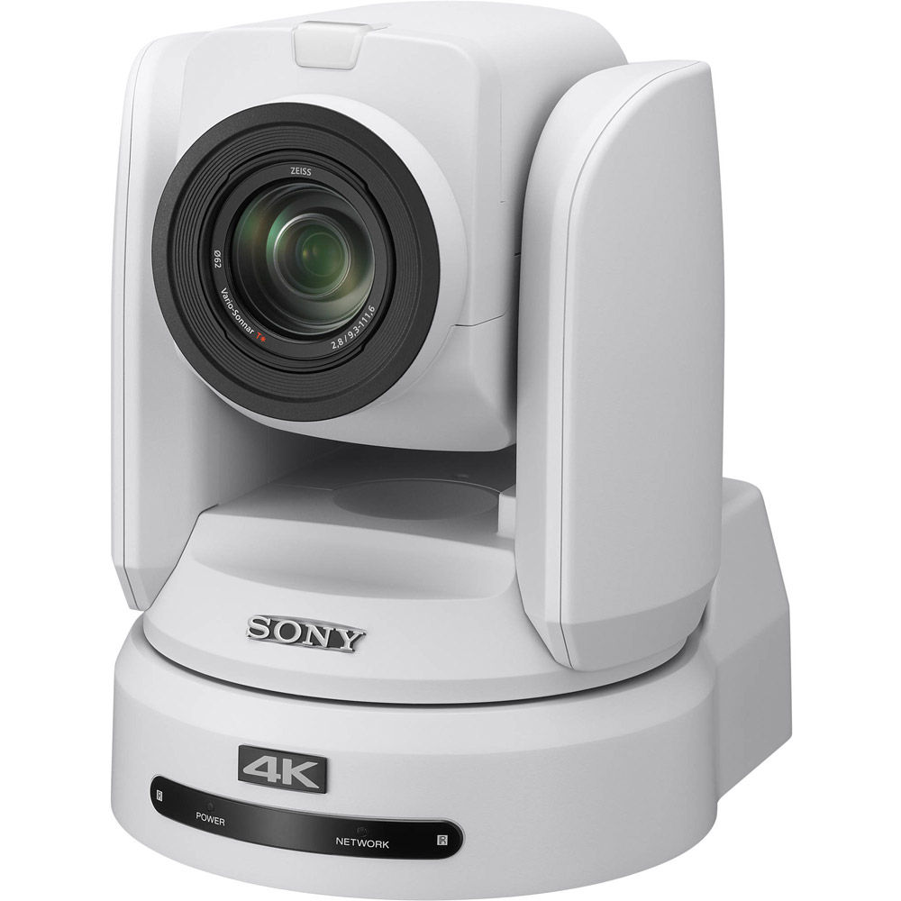 Sony BRC-X1000/WPW 4K PTZ Camera with 1" CMOS Sensor and PoE+ (White ...