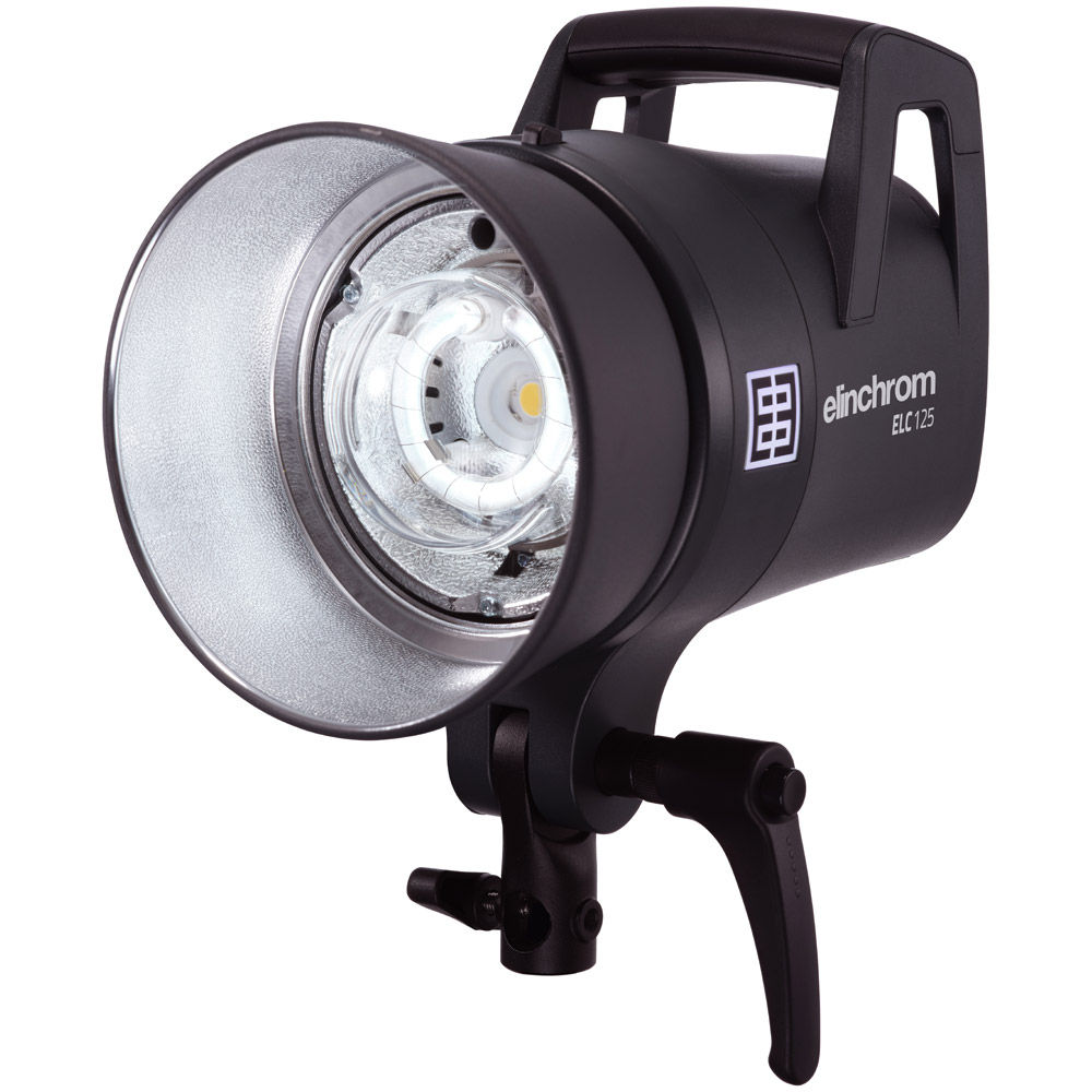 Elinchrom ELC 500/500 Self Contained Flash Heads with Reflector and ...