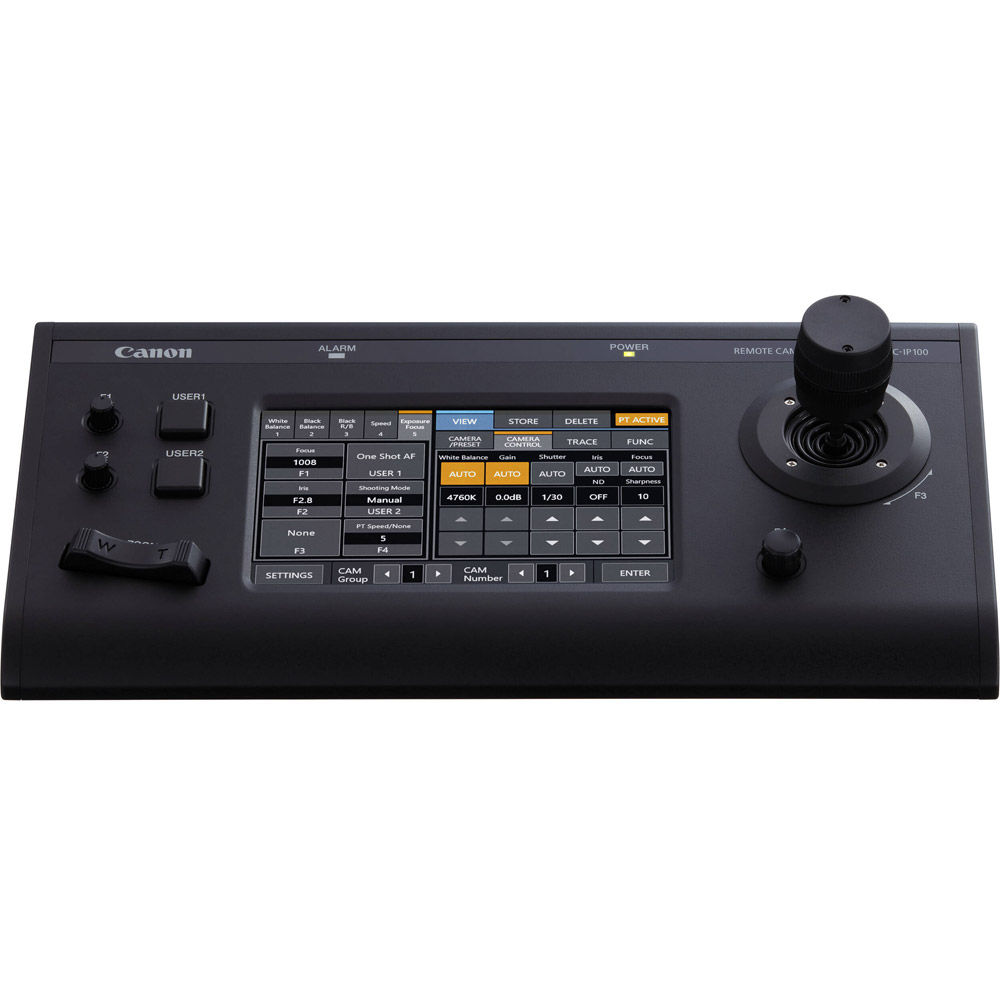 Canon RC-IP100 Touchscreen PTZ Joystick Controller Control Unit for ...