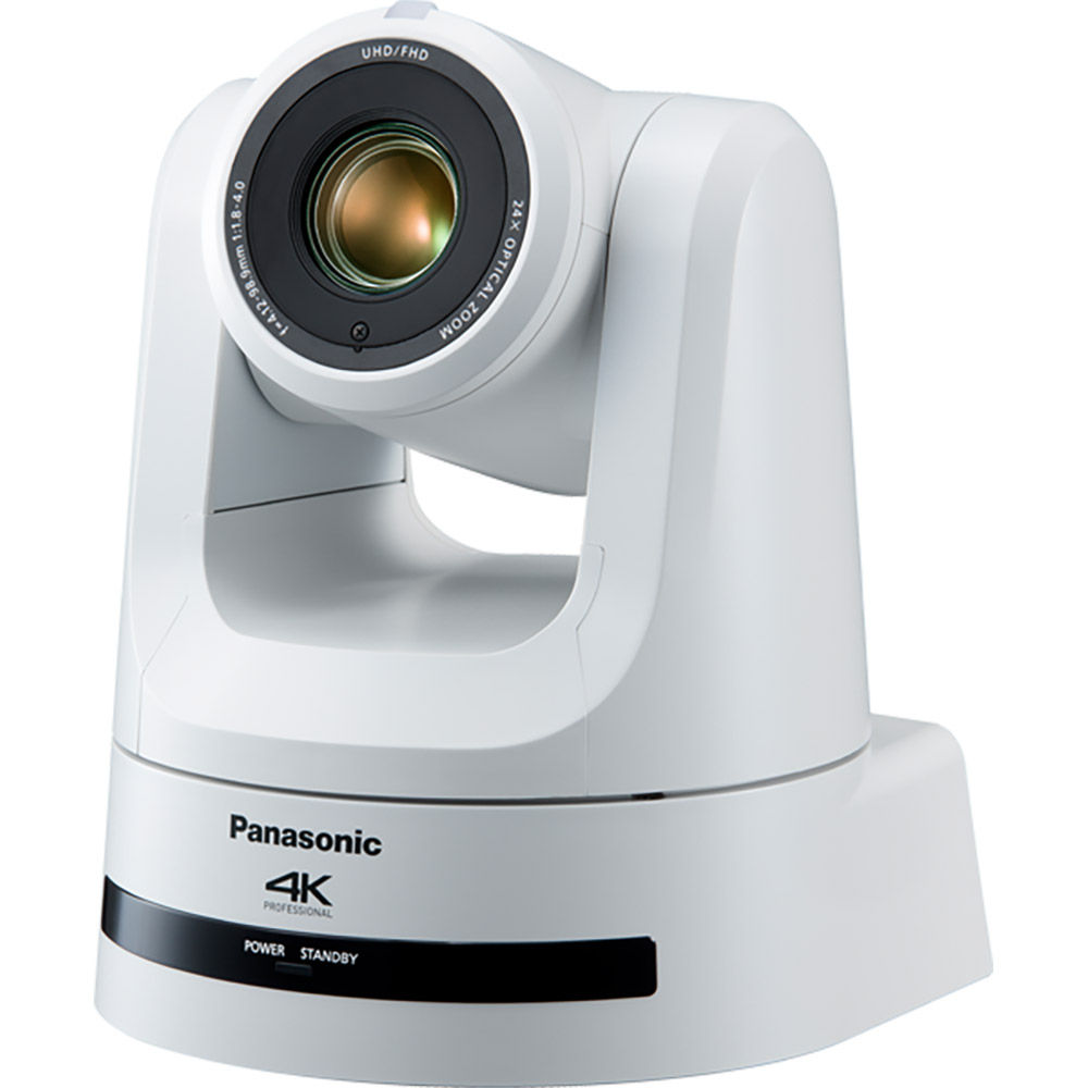 Panasonic AW-UE100 4K NDI Professional Streaming PTZ Camera - White ...