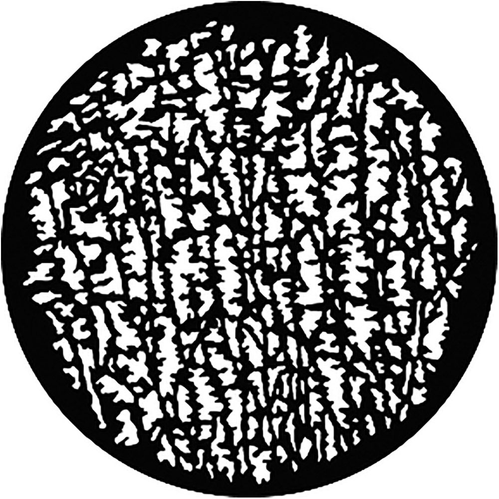 Rosco Steel Gobo #78787 Ghost 1 - A 250787871000 Video Lighting ...