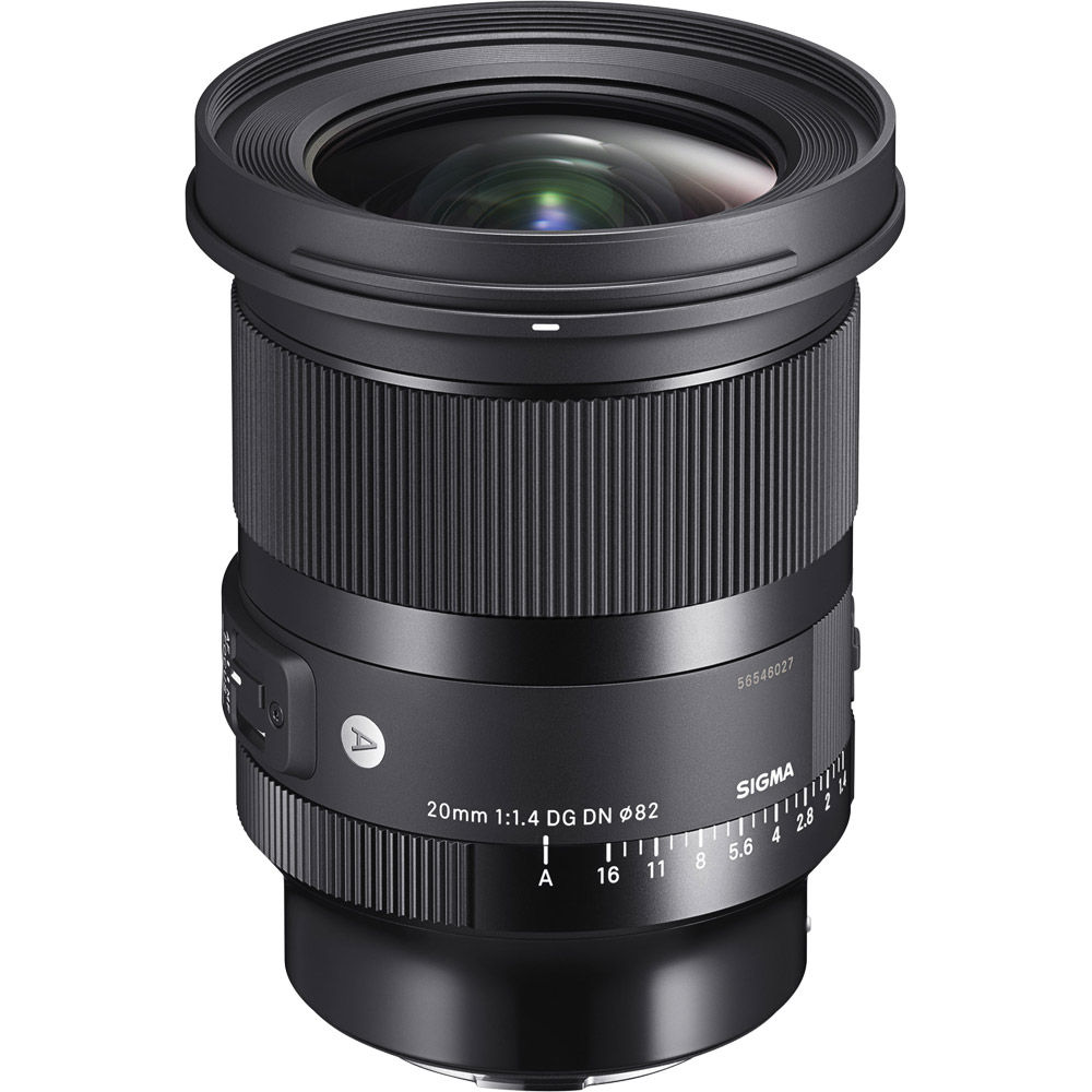 Sigma 20mm f/1.4 DG DN Art Lens for L Mount A20DGDNL Full-Frame Fixed ...