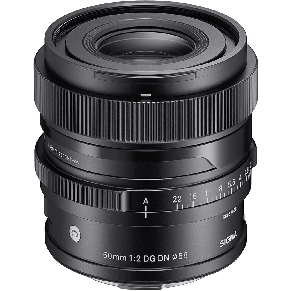 Sigma 50mm f/2.0 DG DN Contemporary Lens for L Mount C50DGDNL Full ...