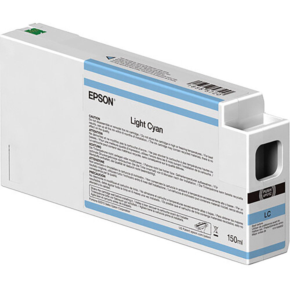 Epson T54V500 UltraChrome HD Light Cyan Ink 150 ML for SC-P6000/7000 ...