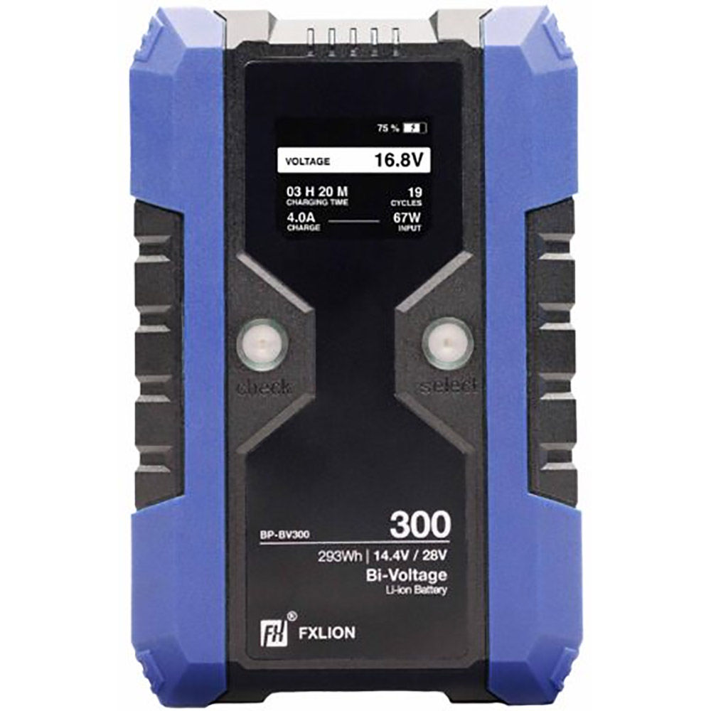 Fxlion Bi-Voltage Smart Battery, 14.4V & 28.8V/293Wh, 16V BP-BV300 ...