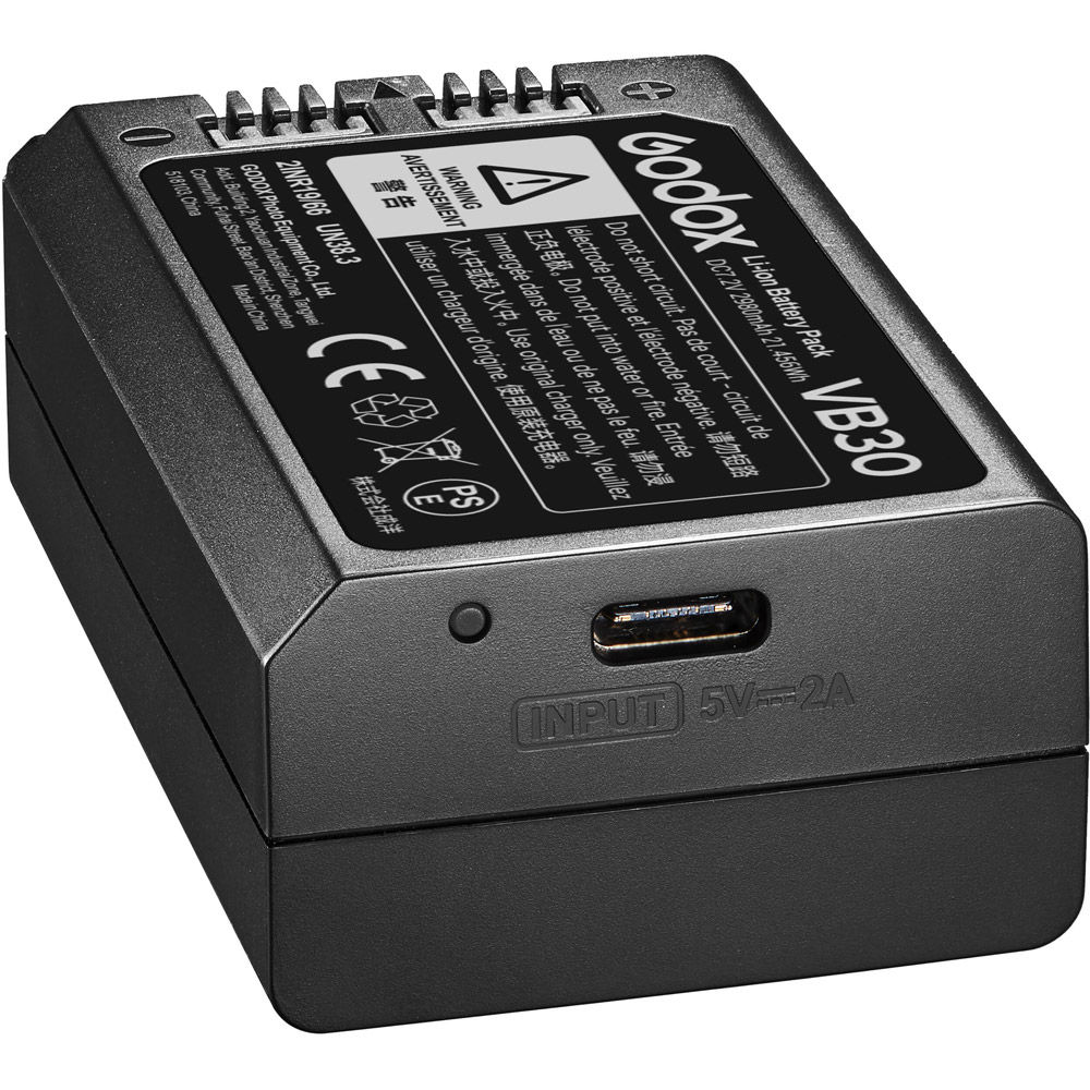 Godox VB30 Battery for V1Pro & V100 Flash Flash Battery Packs - Vistek ...