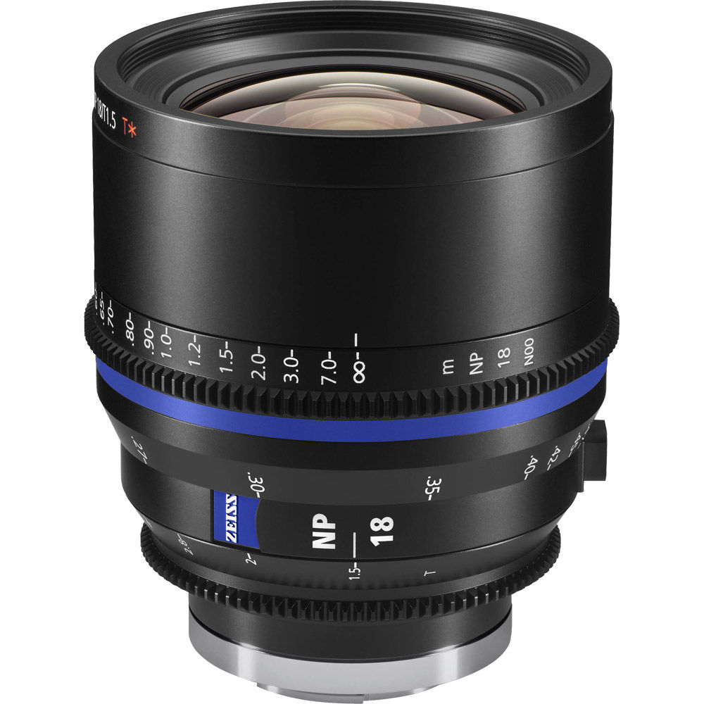 Zeiss Nano Prime 18mm T1.5 Cine Lens (E Mount, Feet) 000000-2509-138 ...
