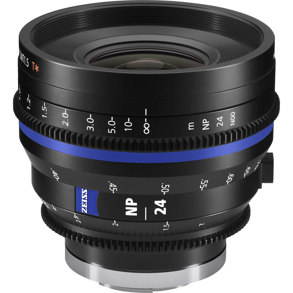 Zeiss Nano Prime 24mm T1.5 Cine Lens (E Mount, Feet) 000000-2509-141 ...