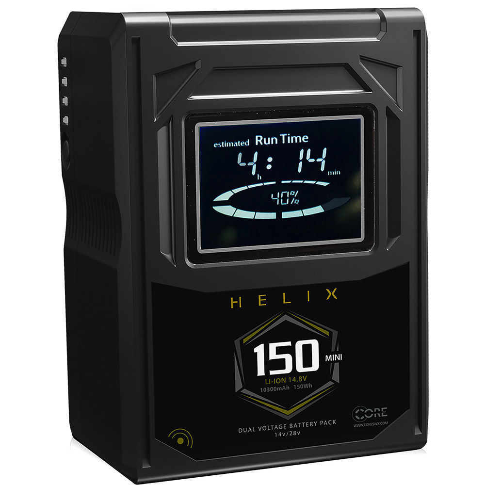 Core Helix 150 Mini Dual Voltage Lithium Ion G-mount Battery Pack HLX ...