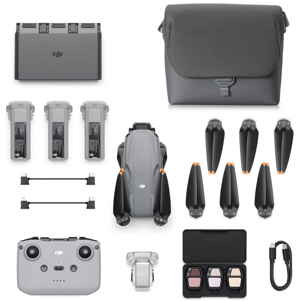 DJI Air 3S Fly More Combo with RC-N3 Remote Controller 290101 Aerial ...