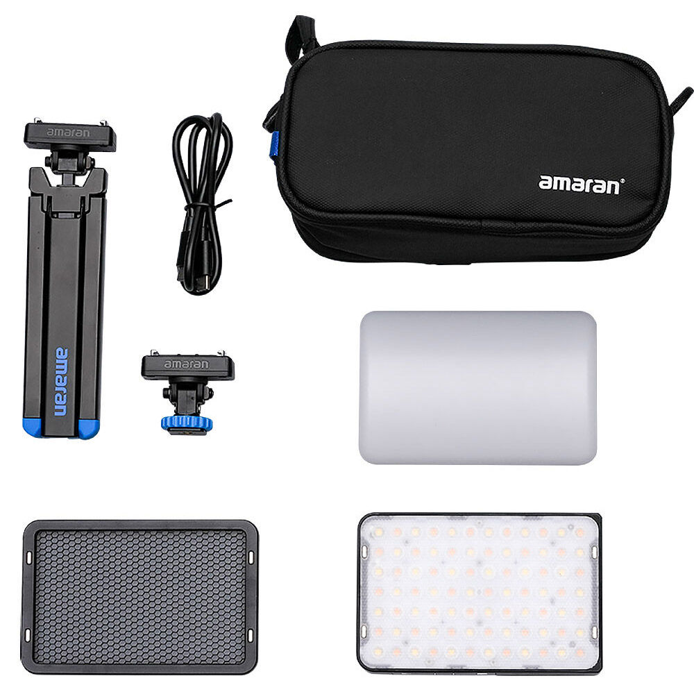 Amaran Ace 25x Bi-Color LED Light Panel All-in-One Creator Kit ...