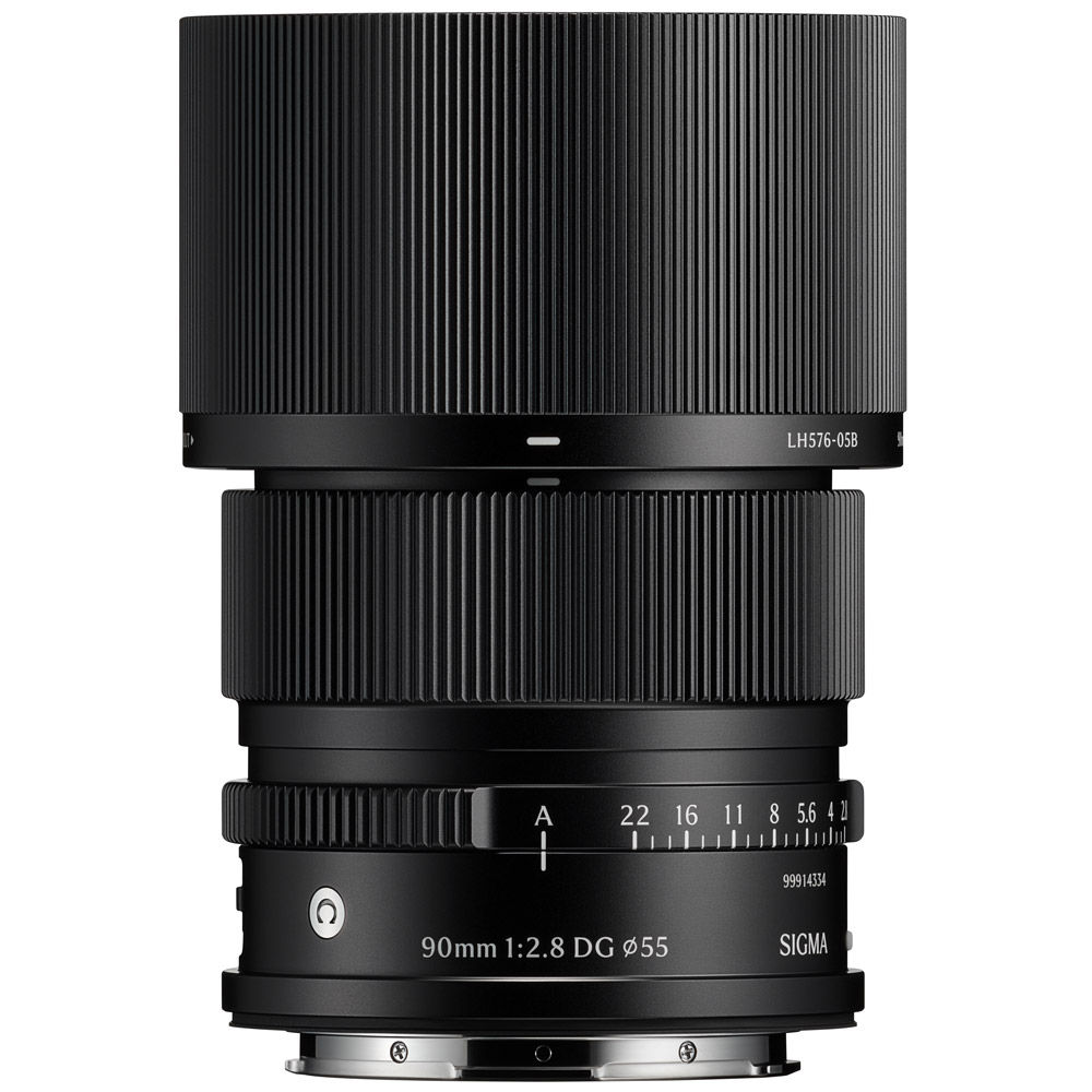 Sigma 90mm f/2.8 DG Contemporary Lens for L Mount (Black) C90DGBL Full ...