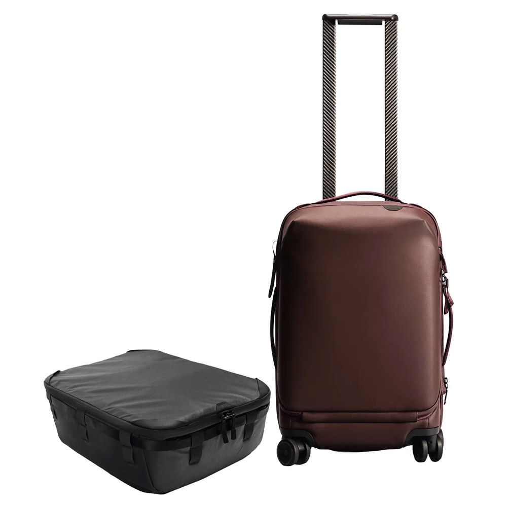 Peak Design PRO-CREATOR: Roller Pro Carry-On - Eclipse w/ Camera Cube ...