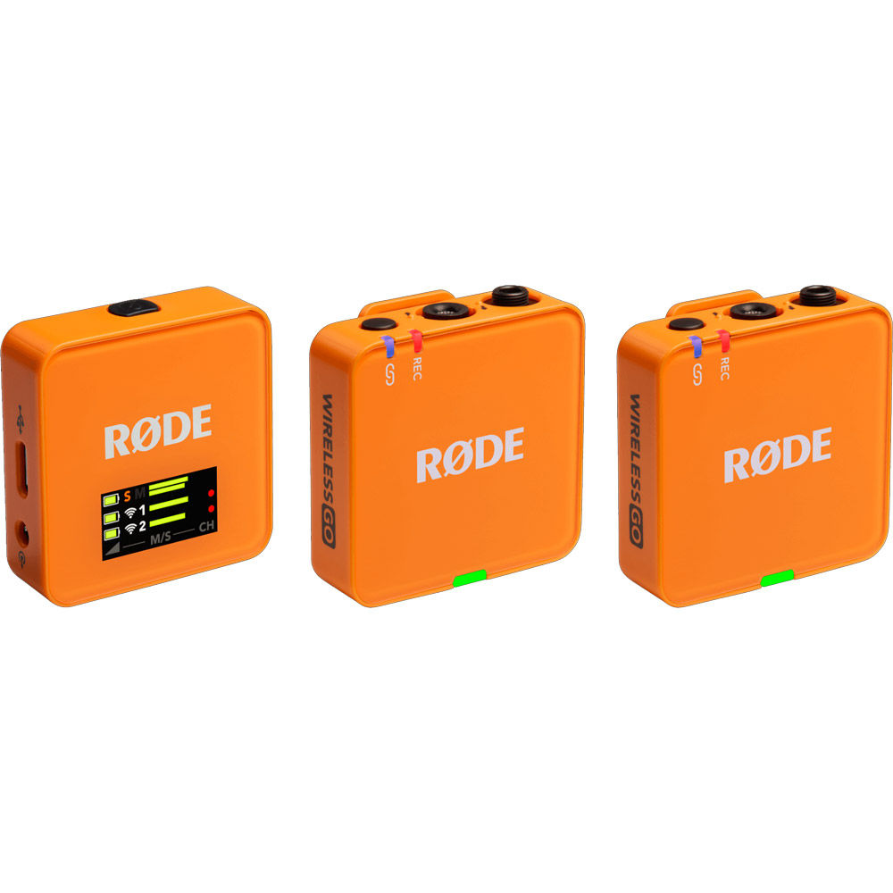 Rode Wireless GO III (Gen 3) 2-Person Compact Digital Wireless ...