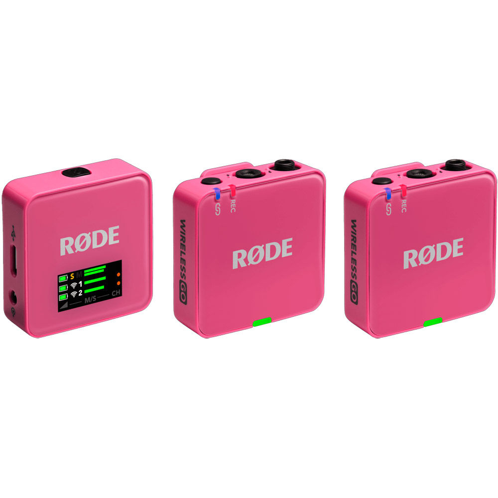 Rode Wireless GO (Gen 3) 2-Person Compact Digital Microphone System ...