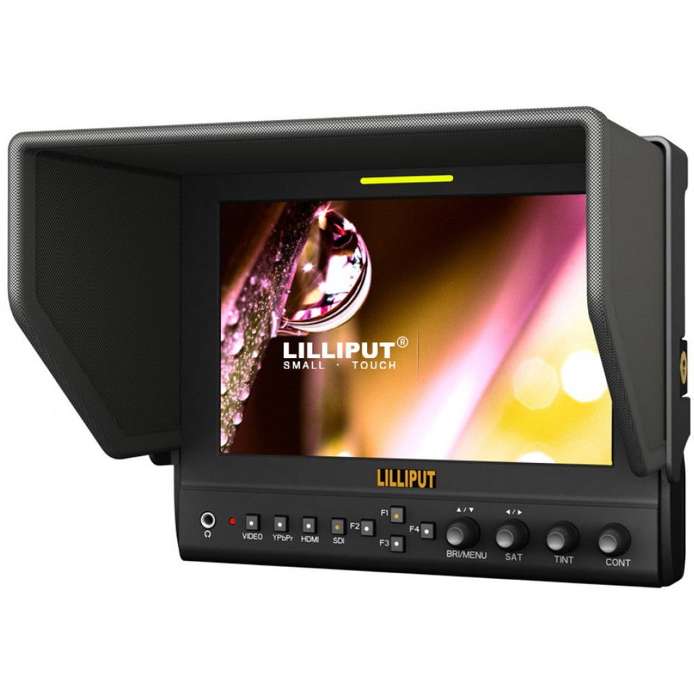 Lilliput 7" HDMI IPS LED Backlight 1024 x600 Field Monitor Metal Shell ...