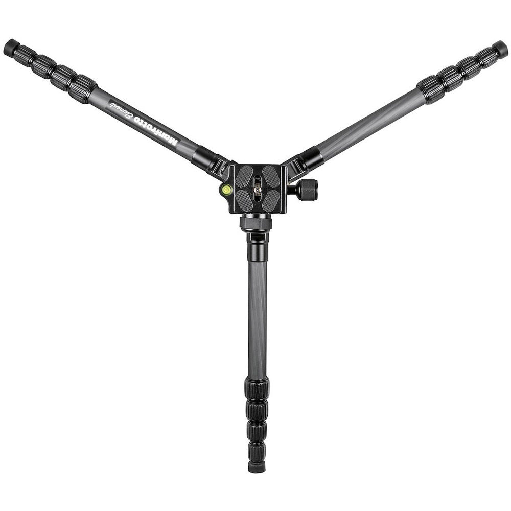 Manfrotto Element Carbon Tripod Traveller Kit Small Black 5 Section w ...