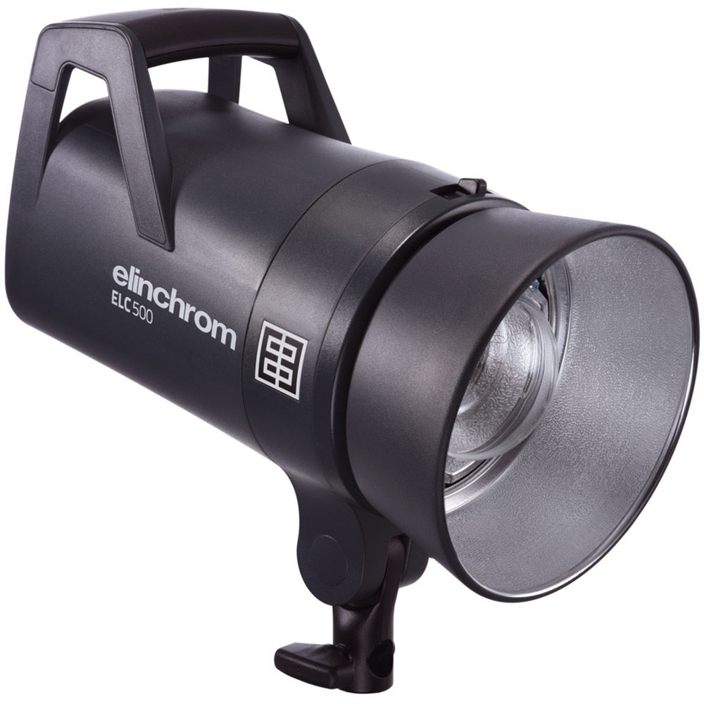 Elinchrom ELC 500/500 Self Contained Flash Heads with Reflector and ...