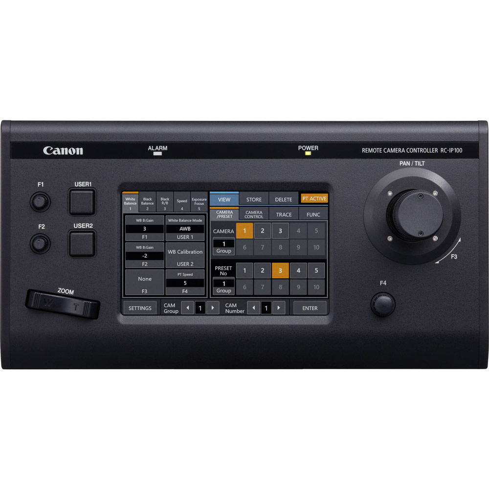 Canon RC-IP100 Touchscreen PTZ Joystick Controller Control Unit for ...