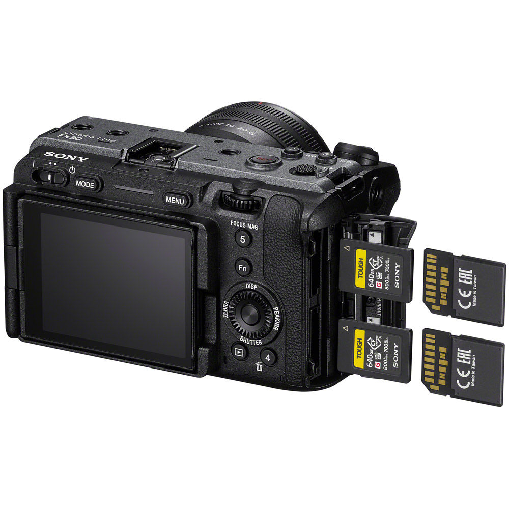 Sony FX30 Cinema Line Super 35 Camera with XLR Handle Unit ILMEFX30 Cinema Cameras - Vistek ...