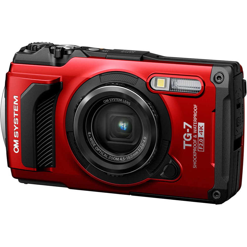 OM System TG-7 Red V110030RU000 Digital Point & Shoots Specialty ...